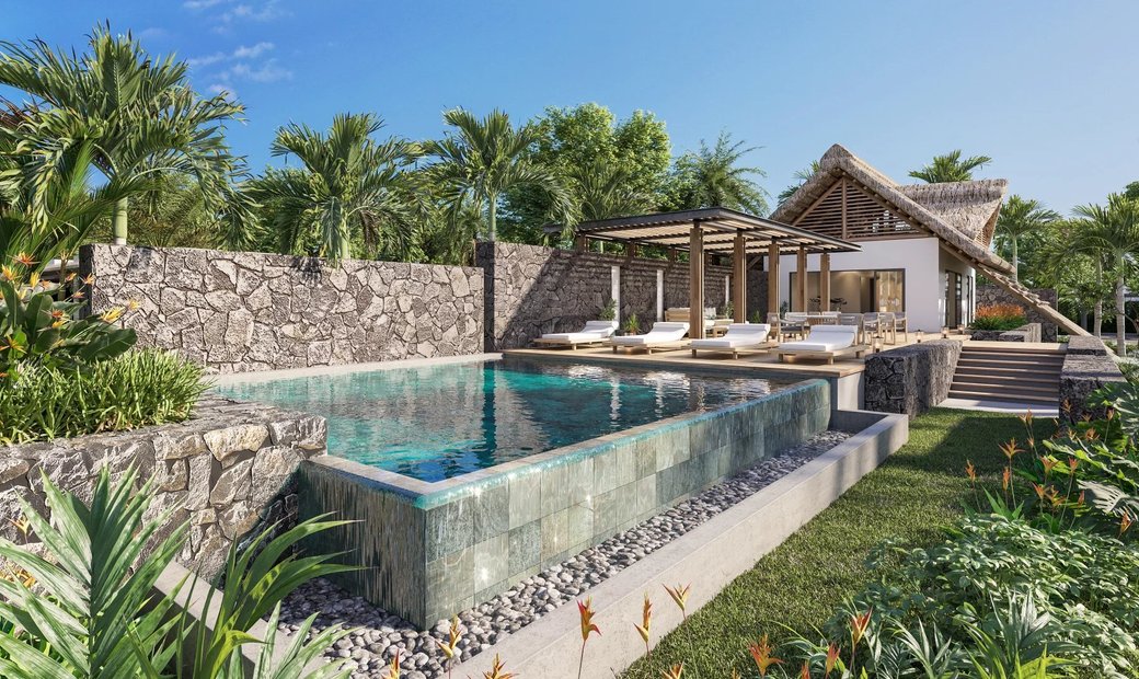 Contemporary 3 Bedroom Villa In Mauritius, Rivière Noire District ...