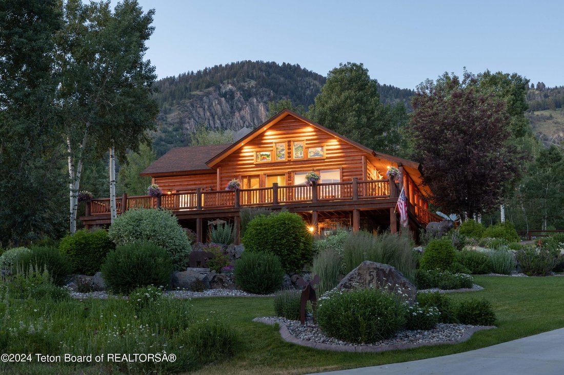 Residential Star Valley Ranch In Thayne, Wyoming, United States For ...