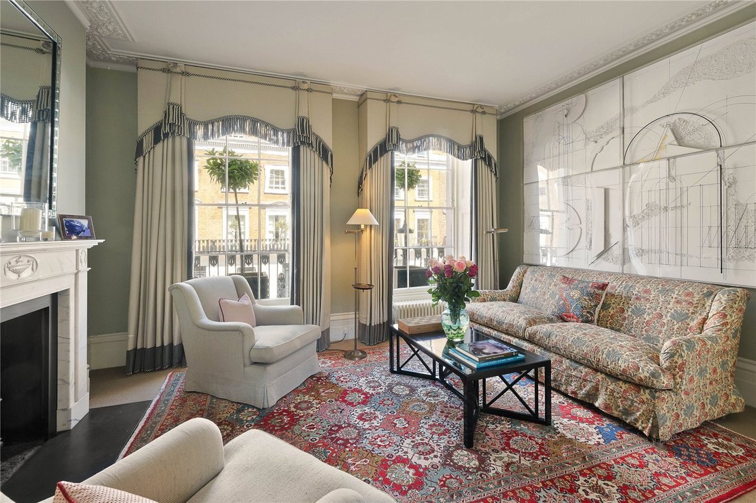 Moore Street, London In London, England, Vereinigtes Königreich Zu ...