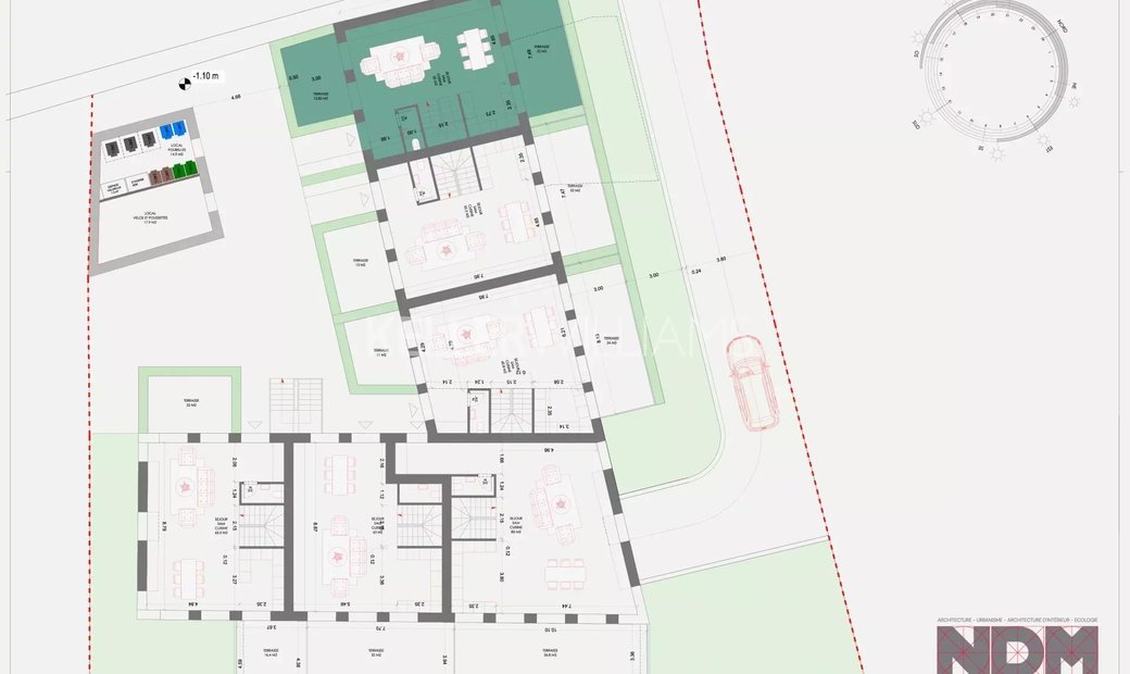 Casa Nova, Interior Sanum, Mens Serena ! In Bech, Echternach ...