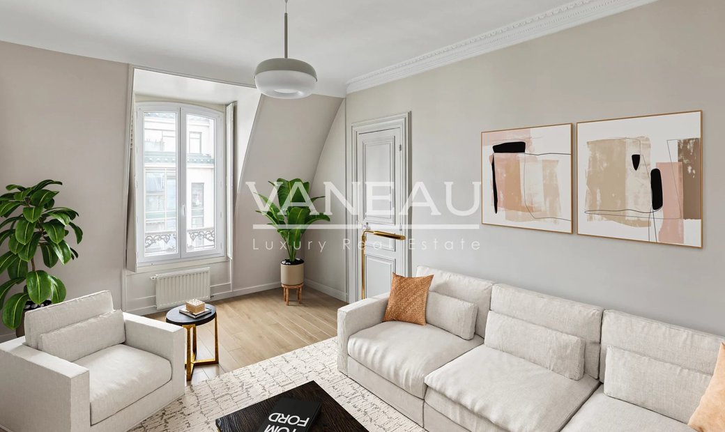 Paris Ier Three Rooms Unobstructed View In Paris, île De France, France ...