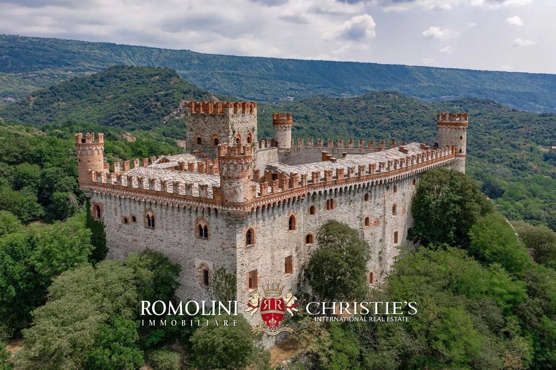 Stunning Restored Castle For Sale Piedmont, In Montalto Dora, Piedmont ...