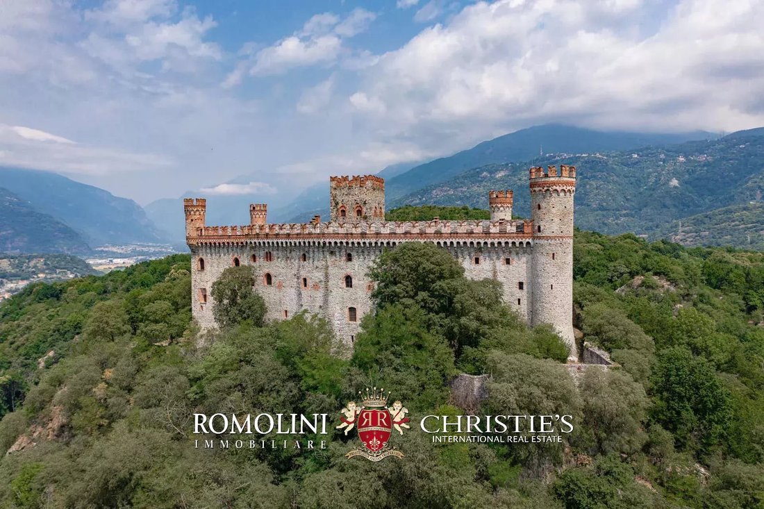 Stunning Restored Castle For Sale Piedmont, In Montalto Dora, Piedmont ...