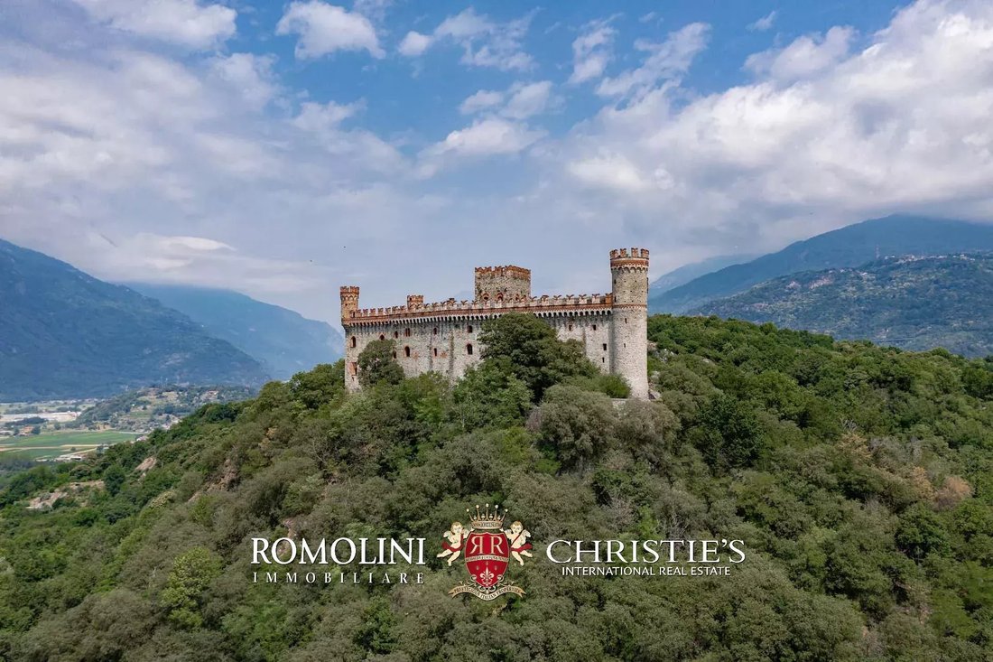 Stunning Restored Castle For Sale Piedmont, In Montalto Dora, Piedmont ...
