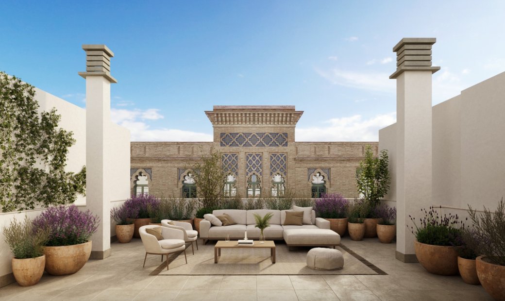 Penthouse With Terrace And Renovation Project In Casco Antiguo, Seville ...