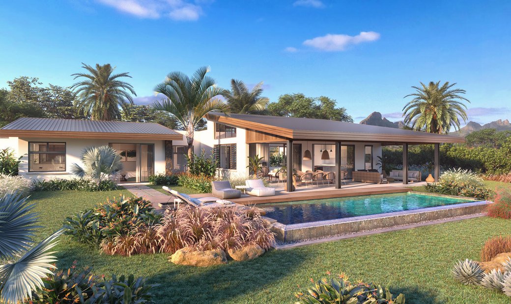 Splendid Villa With Private Pool In Tamarin, Rivière Noire District ...