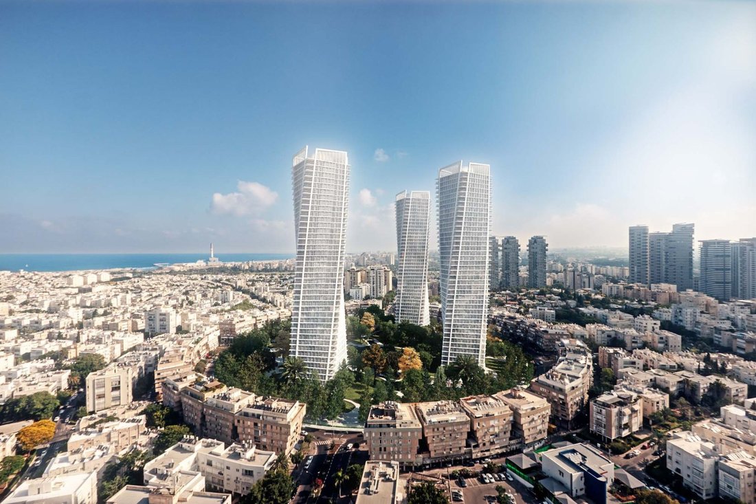 Apartment In Kikar Hamedina Towers In Tel Aviv Yafo, Tel Aviv District ...