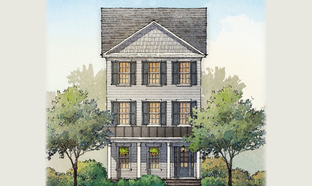 Lowcountry New Construction At The Isling In Savannah, Georgia, United ...