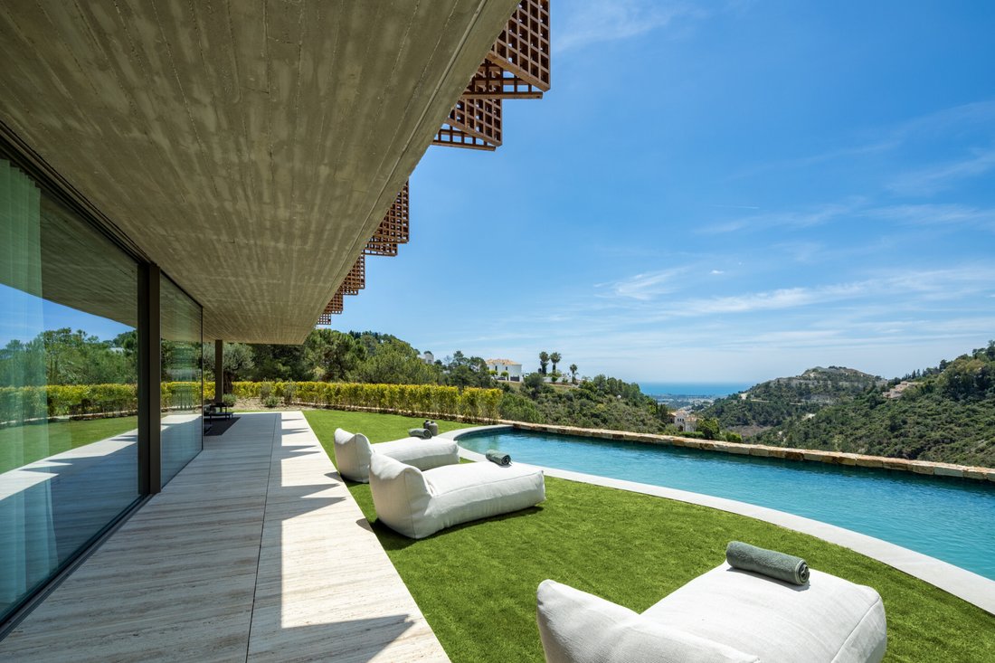 Villa Alia Masterpiece With Sea Views And In Benahavís, Andalusia ...