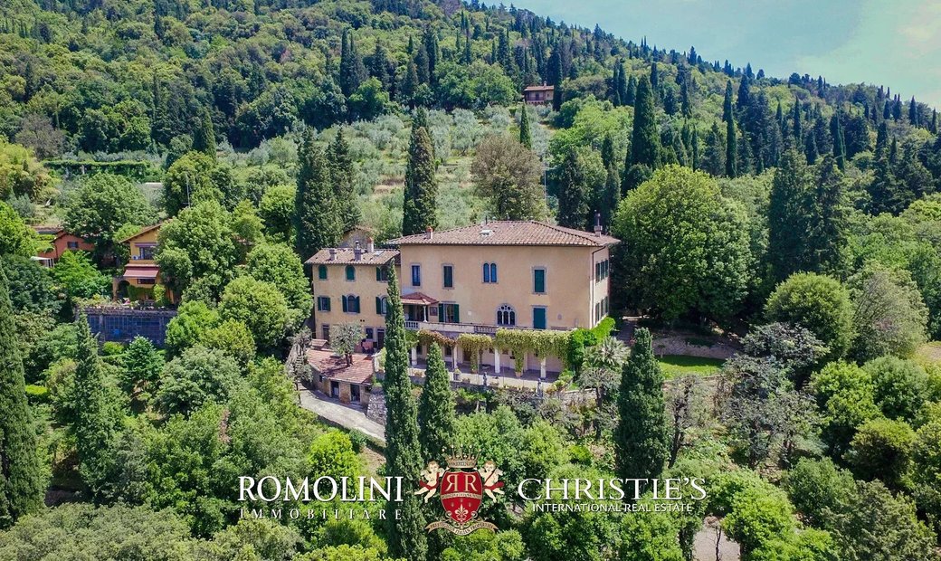 Luxury Villa With View Over Florence For In Poggio Gherardo, Tuscany ...