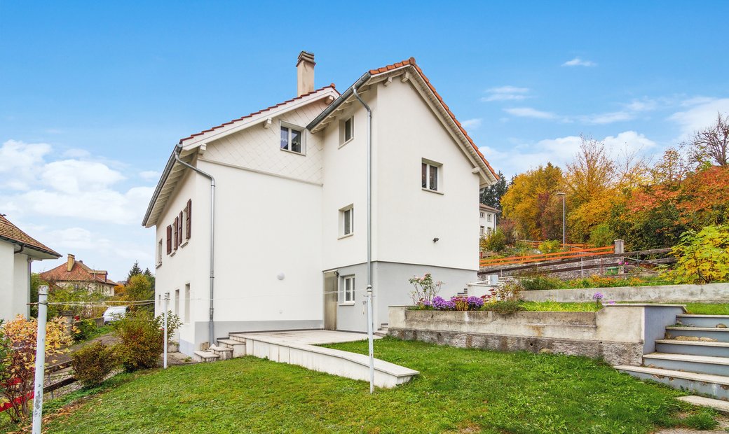 Beautiful House With Open Views And In Tramelan, Canton Of Bern ...