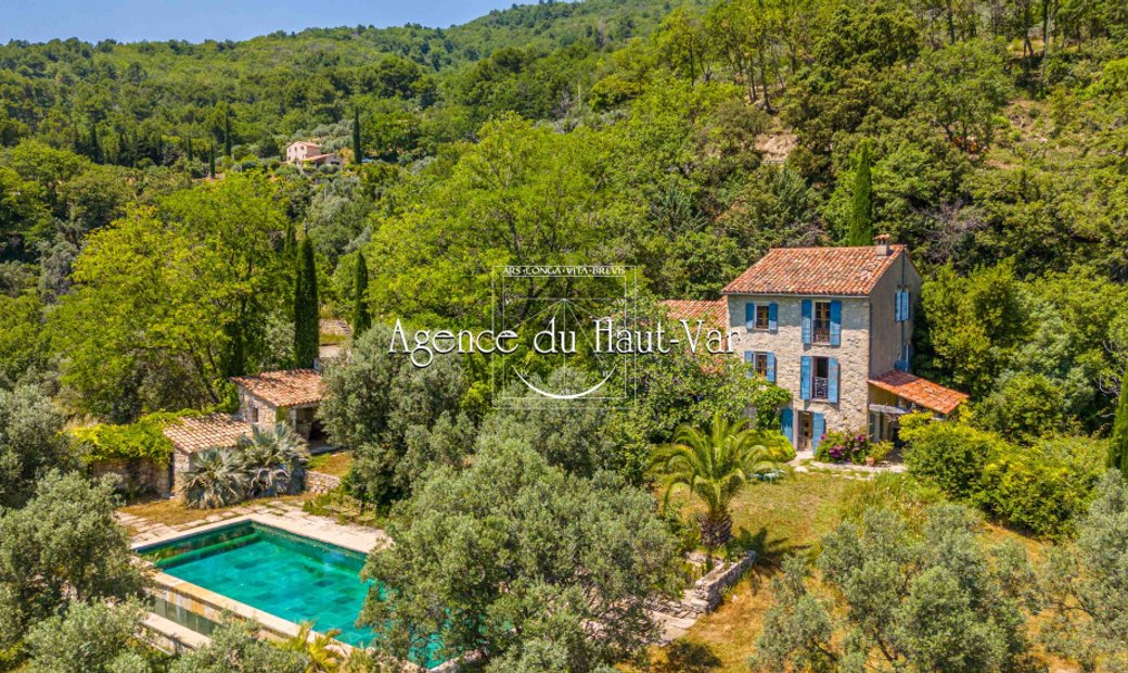 Stone Mas, 4.5 Hectares In Bargemon, Provence Alpes Côte D'azur, France ...