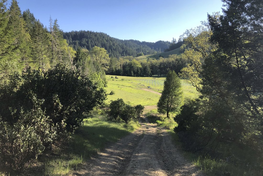 A Private 194 Acre Ranch In Willits In Willits, California, United ...