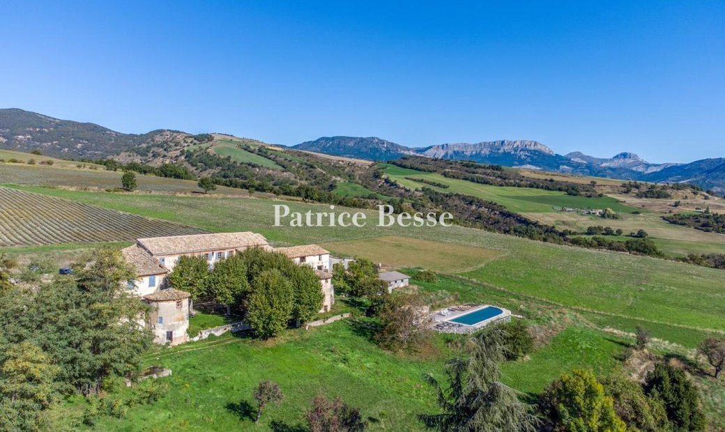 An 18th Century Estate With A In Sisteron, Provence Alpes Côte D'azur ...