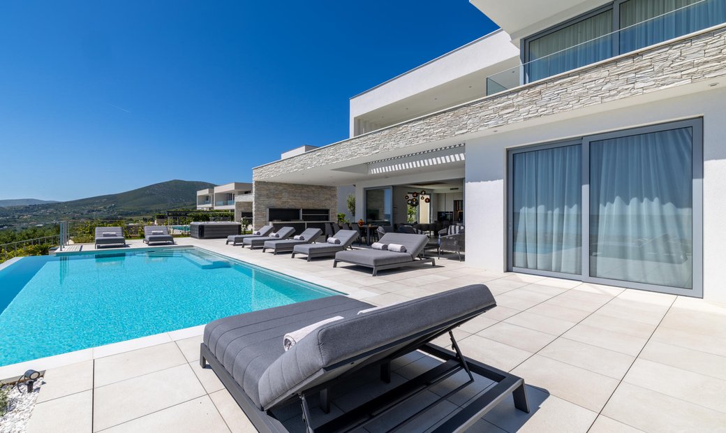 Astonishing New Villa In Split Area, With Stunning In Općina Kaštela ...
