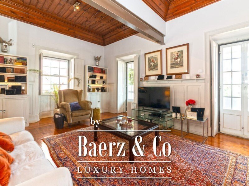 Detached Triplex Villa With Private Garden, In Paço De Arcos, Lisbon ...