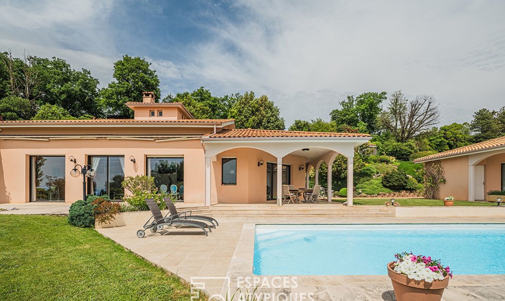 Magnificent Villa With A View Of In Saint Lattier, Auvergne Rhône Alpes ...