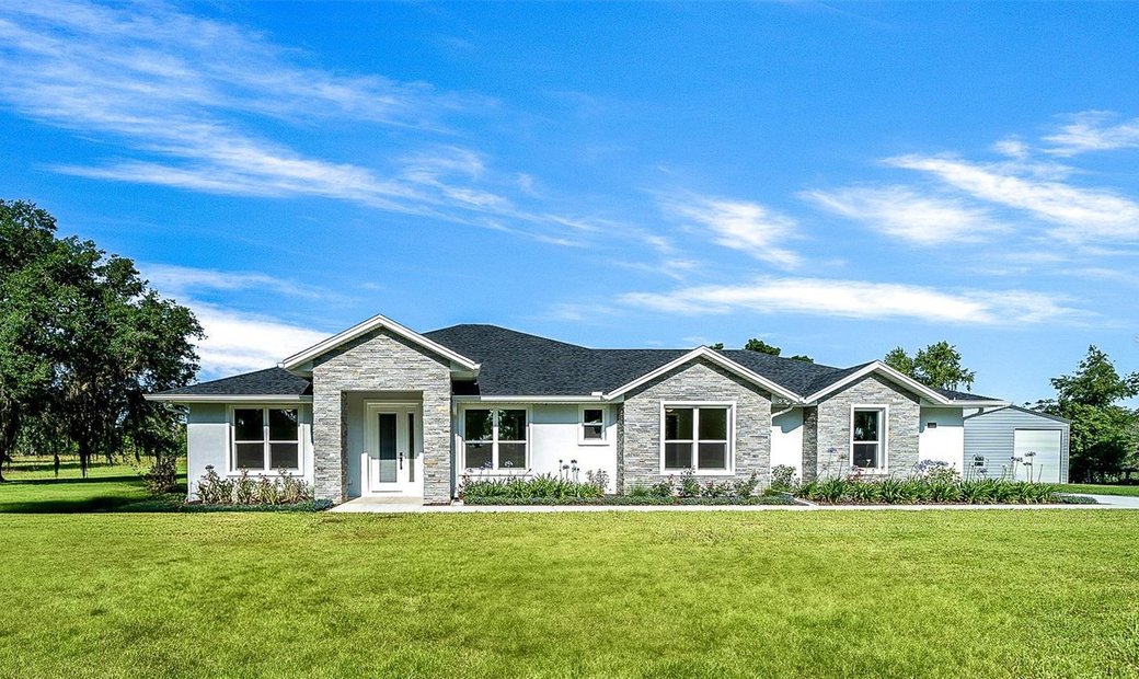 Custom New Construction On 5.7 Acres In Ocala, Florida, United States ...