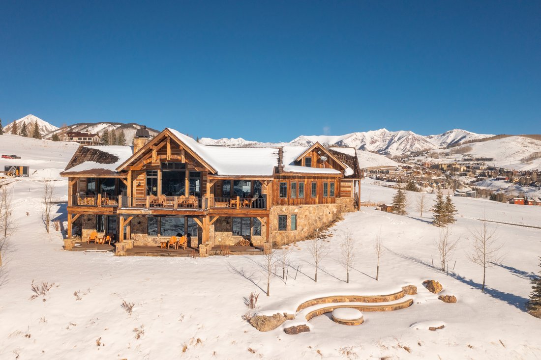Incredible Location Above The In Crested Butte, Colorado, United States ...