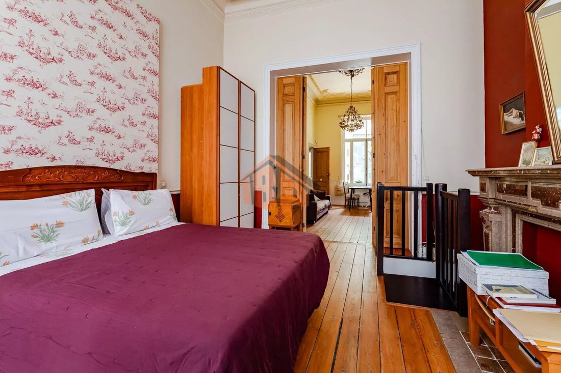 Ixelles Magnificent Bourgeois House With 7 In Elsene, Brussels, Belgium ...