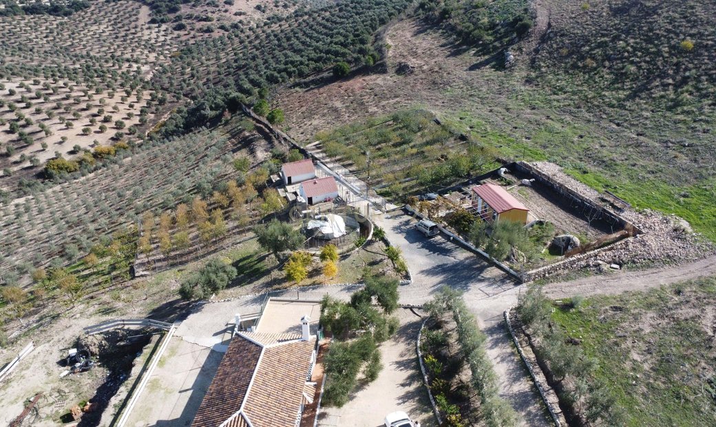Finca Rústica Con Hotel Rural En Venta En La Sierra In Osuna, Andalusia ...