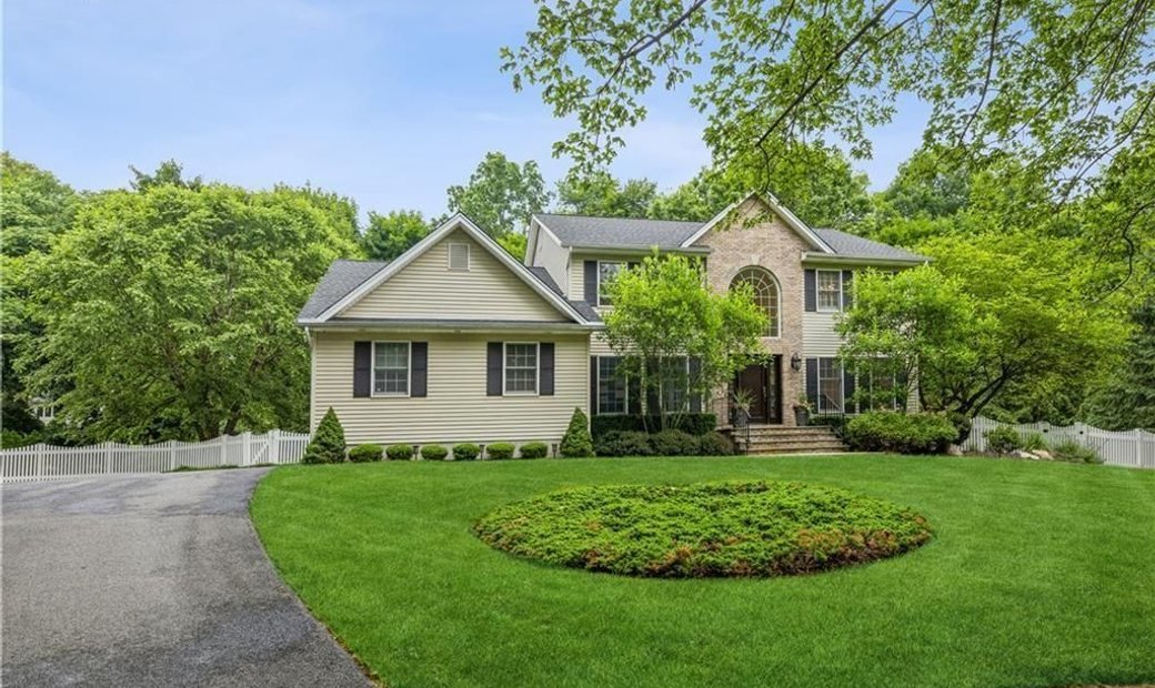 Grand Colonial With Custom Millwork In New City, New York, United ...