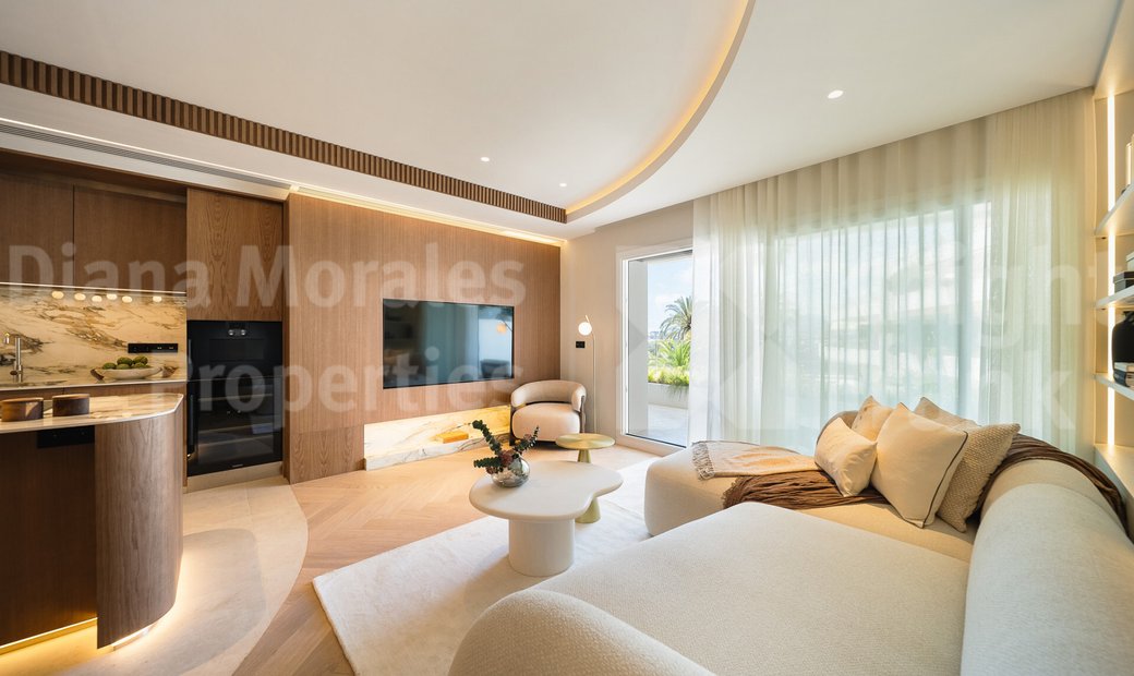 Designer Refurbished Apartment In Las Terrazas De In Marbella ...