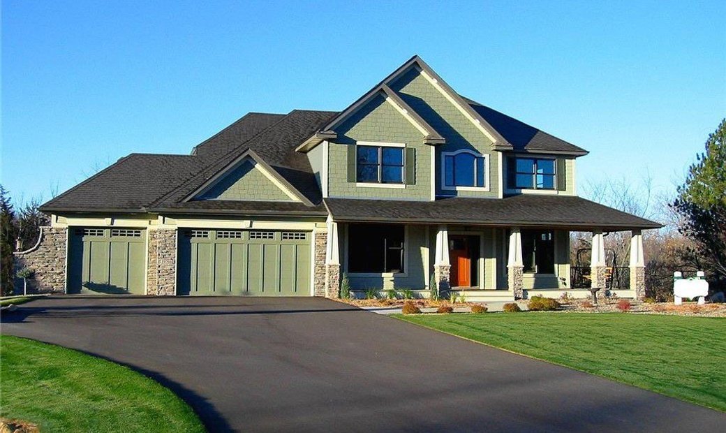 To Be Built Home On Ten Acres In Lakeville, Minnesota, United States ...