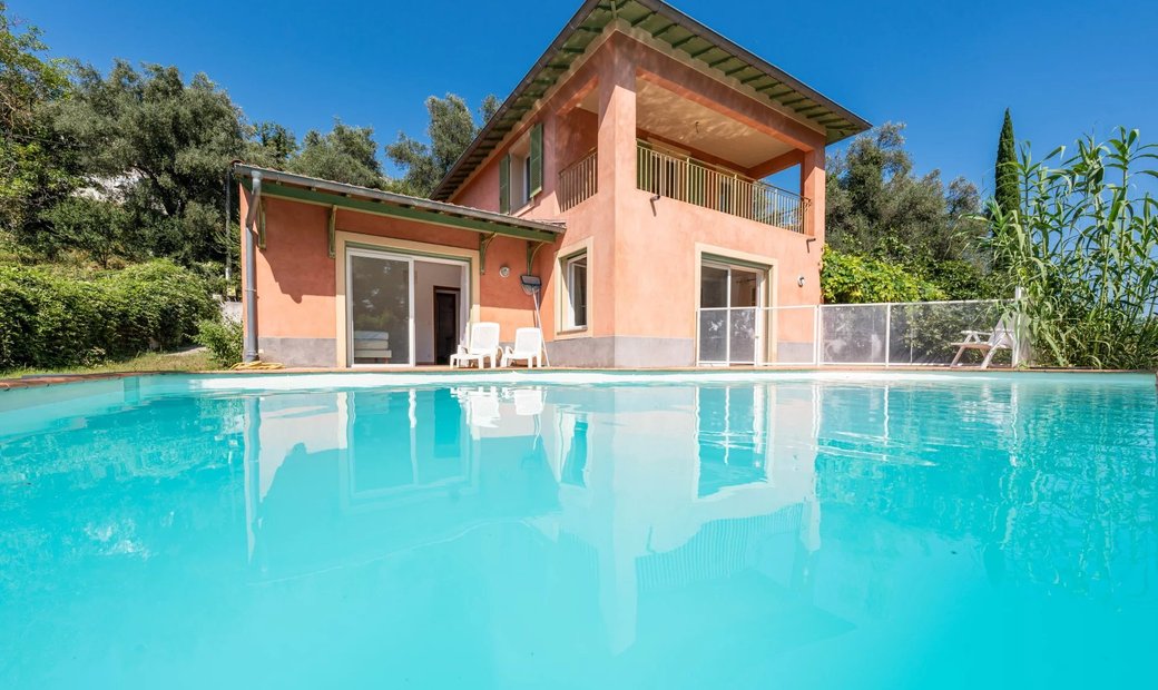 House In Falicon In A Private In Falicon, Provence Alpes Côte D'azur ...