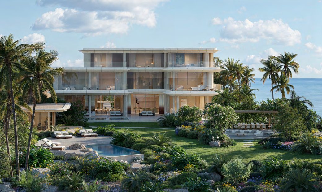 7 Br Seafront Mansion With Private Pool In Dans Dubai, United Arab ...