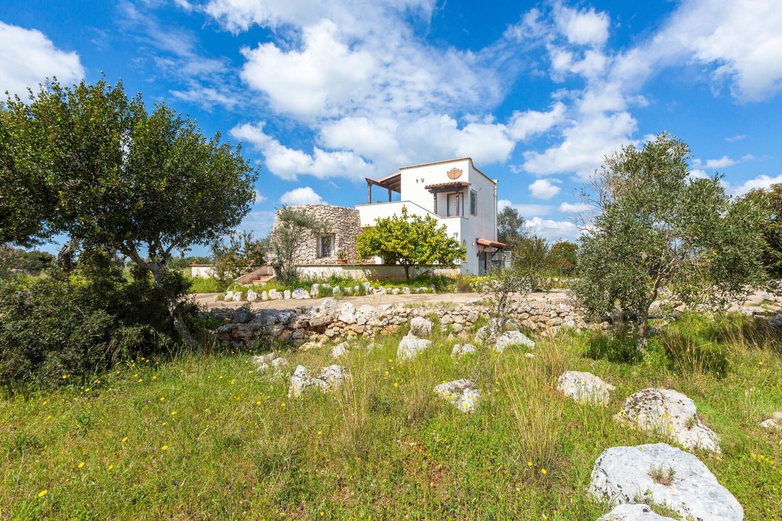Sea View Villa, With Pajara, In Pescoluse In Salve, Apulia, Italy For ...