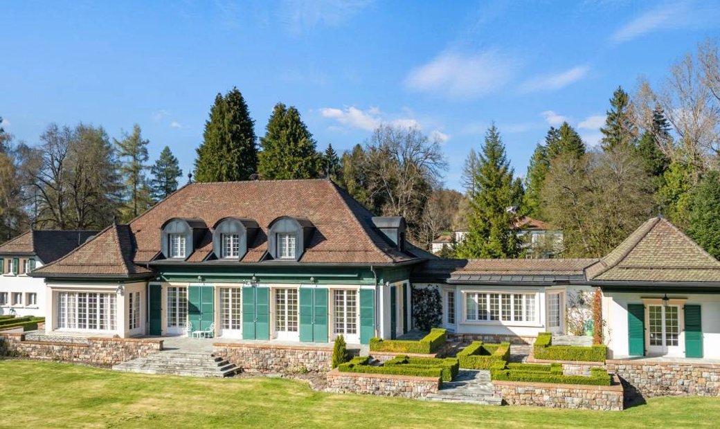 Exclusive: Elegant Mansion In A Haven Of Peace In Lausanne, Vaud ...