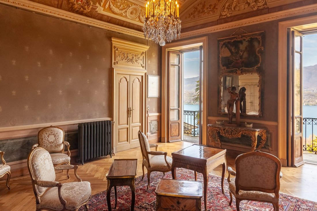 Villa Bonola A Masterpiece On Lake Orta In Corconio, Piedmont, Italy ...