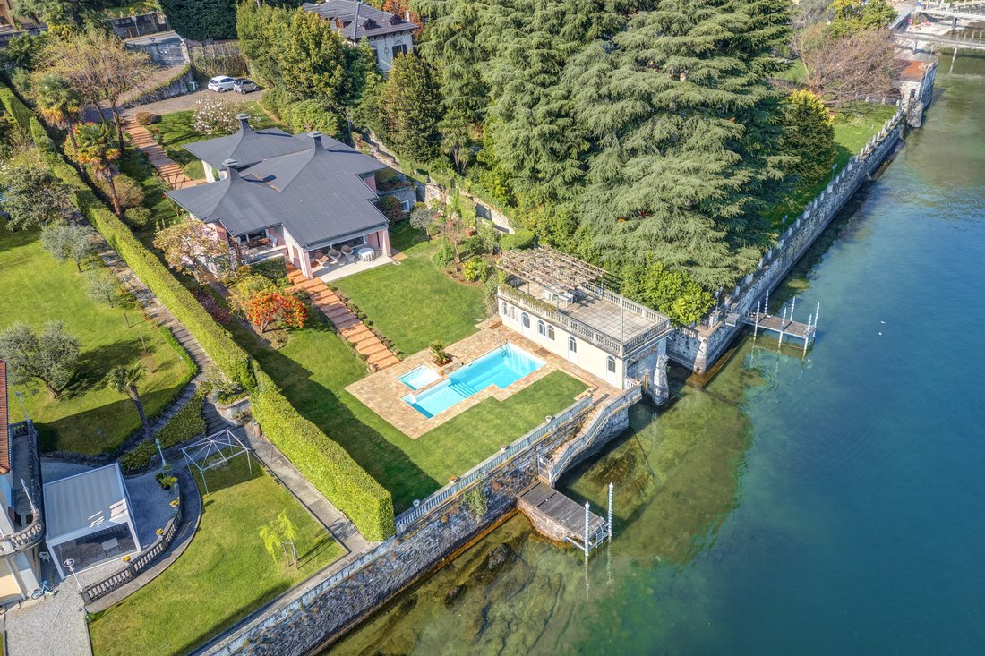 Lakefront Luxury Villa With Private Dock, Pool And In Limonta, Lombardy ...