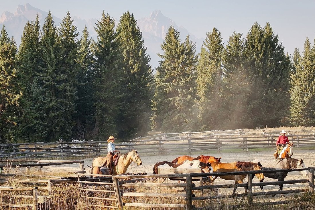 Rancho Antelope Trails | Santuario En El En Jackson, Wyoming, Estados ...
