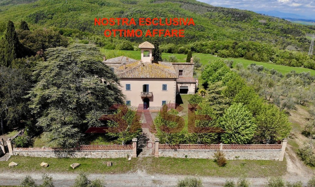 Historical Villa In Montecatini Val Di Cecina, Tuscany, Italy For Sale ...