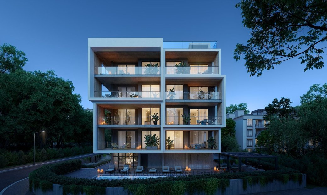 Modern Penthouse Apartment In Central Potamos In Germasogeia, Limassol ...