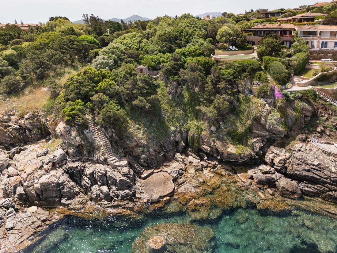 Villa Ippocampo Pied Dans L'eau In Porto Rotondo, Sardinia, Italy For ...