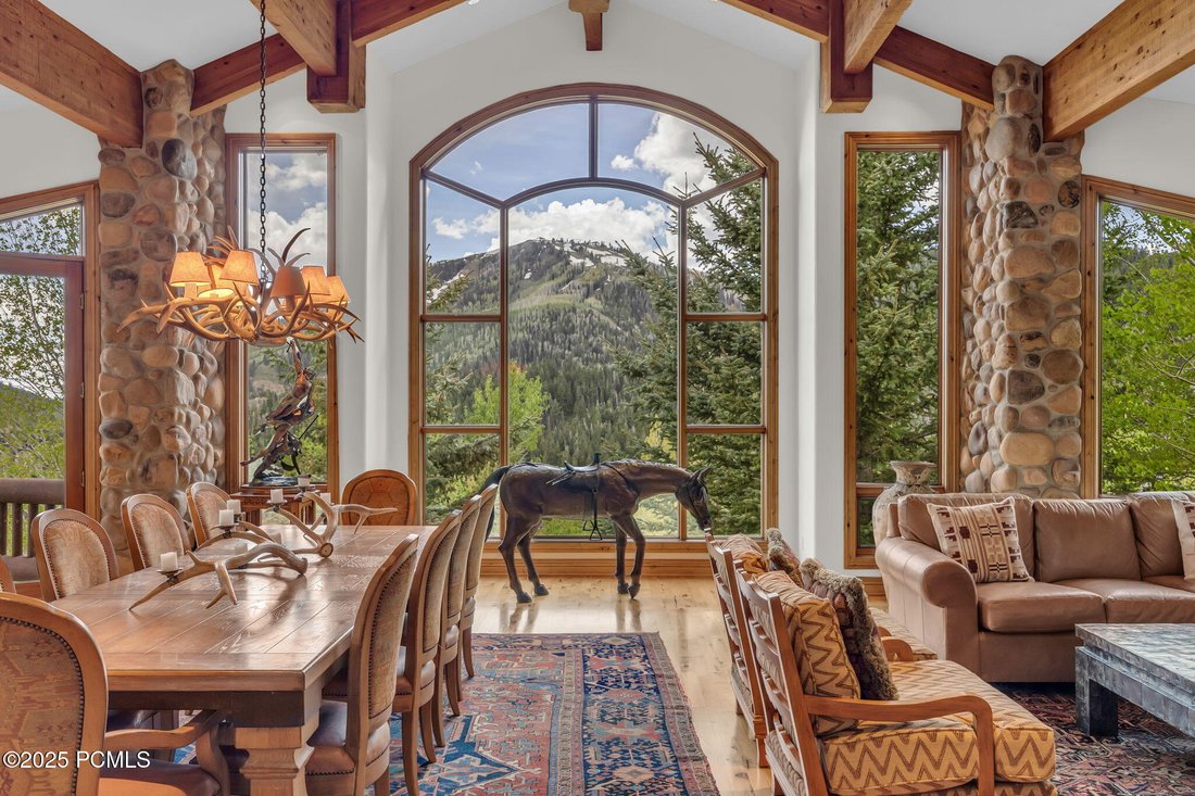 Emblemática Finca Con Acceso Directo A Las En Park City, Utah, Estados ...