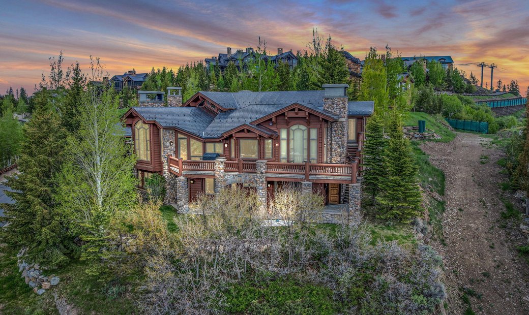 Emblemática Finca Con Acceso Directo A Las En Park City, Utah, Estados ...