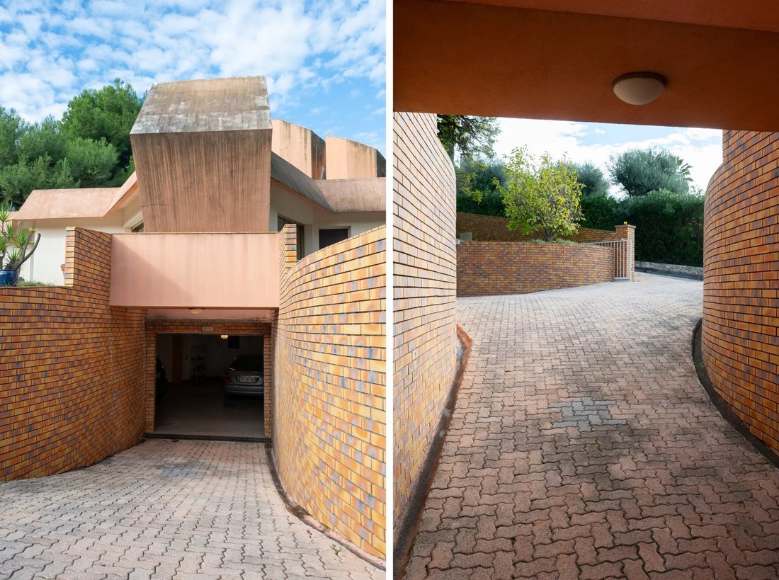 Modern House Overlooking The In Falicon, Provence Alpes Côte D'azur ...