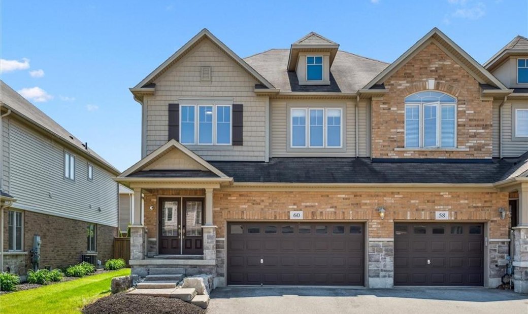 Beautiful End Unit Townhome In Kitchener, Ontario, Canada For Sale ...