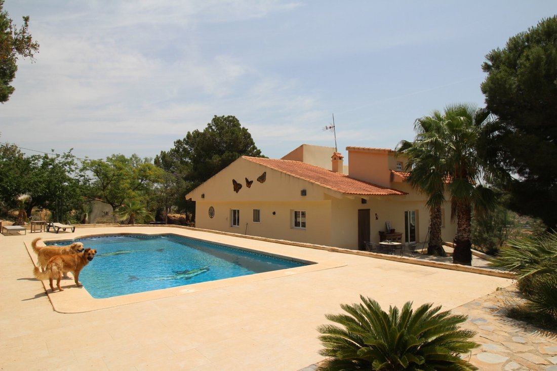 Hondon De Las Nieves In El Fondo De Les Neus, Valencian Community ...
