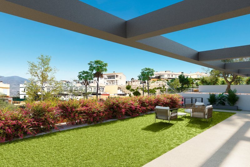 Benidorm Semidetached Villa In Finestrat, Valencian Community, Spain ...