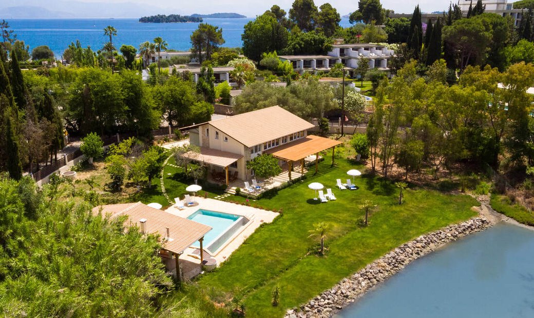 Sea Front Villa With Pool – In Kontokali, Corfu In Psaras, Greece For ...