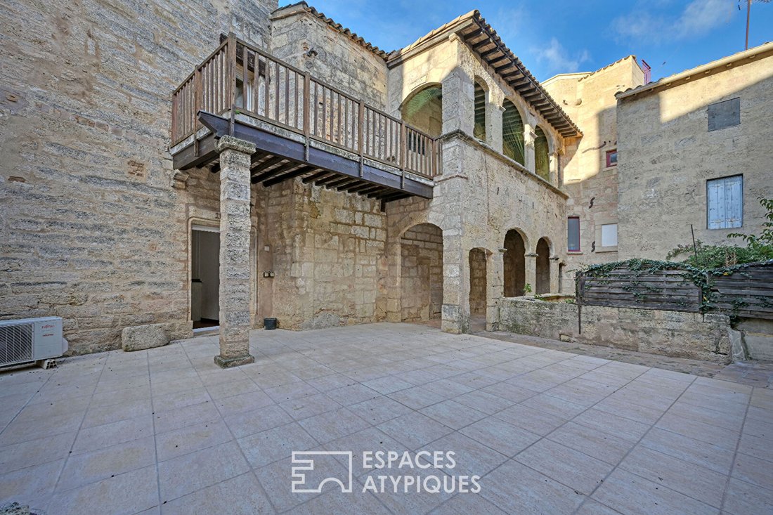 A 15th Century Bourgeois House Divided Into Two In Poussan, Occitanie ...