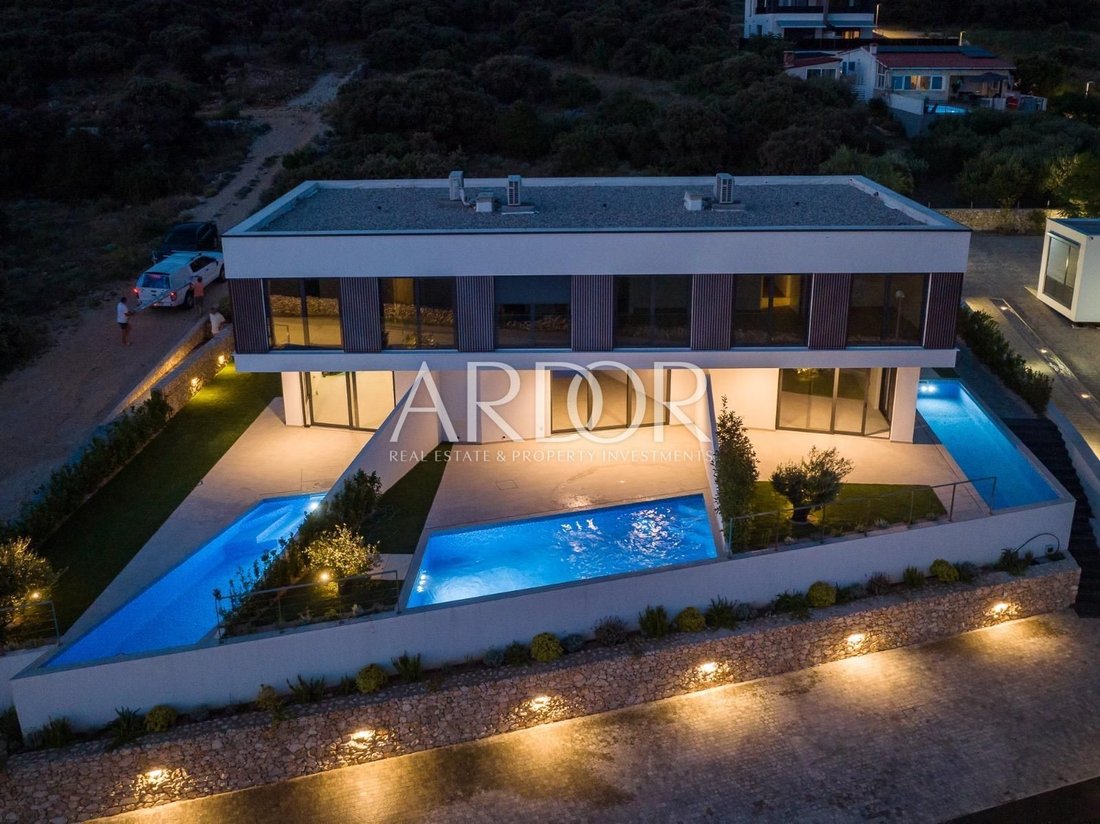 Apartment Mandre, Kolan, 130m2 In Kolan, Croatia For Sale (15767794)