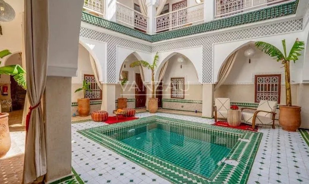 Magnificent Riad Guest House With 10 Rooms In Medina, Marrakesh Safi ...