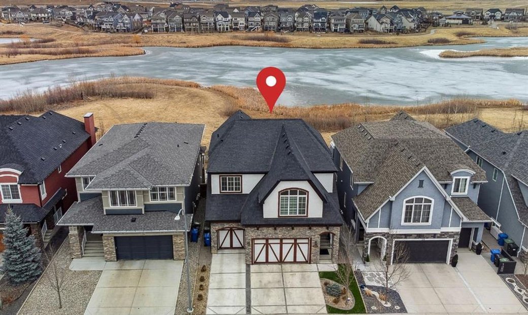 Designer Lake Community Living With Stunning In Calgary, Alberta ...