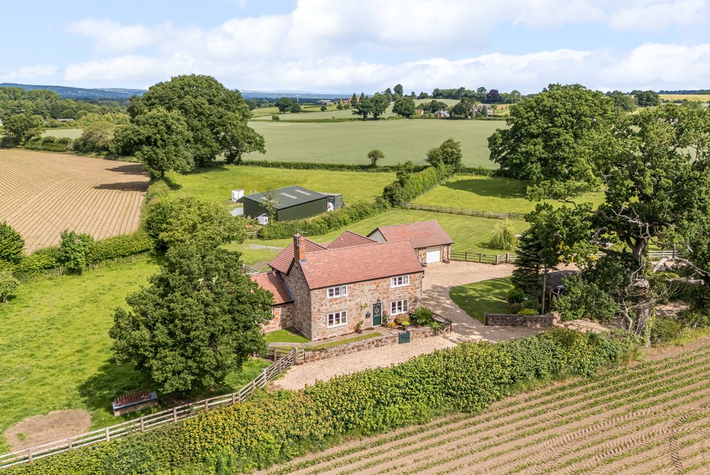 Tucked Away Along A Private Driveway In In West Felton, England, United ...